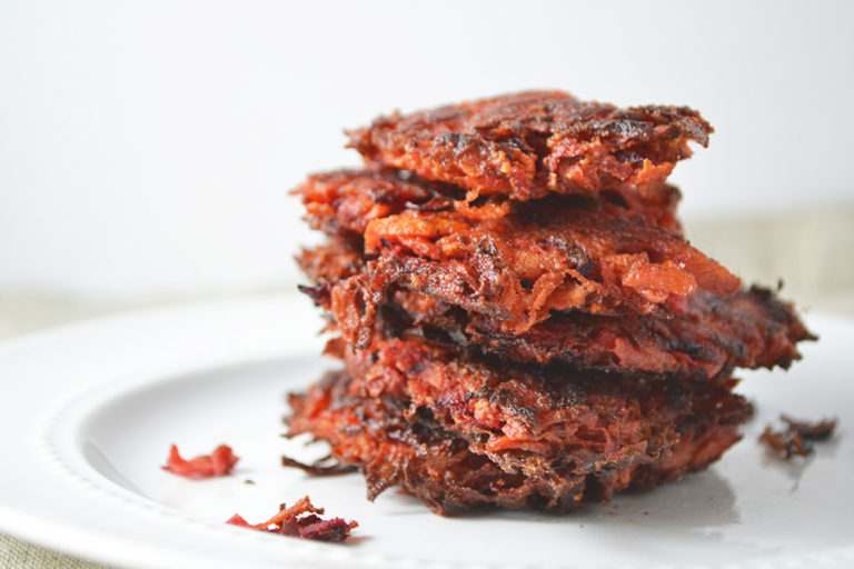 Root Vegetable Latkes (Whole30 + Paleo) - Fridge to Fork